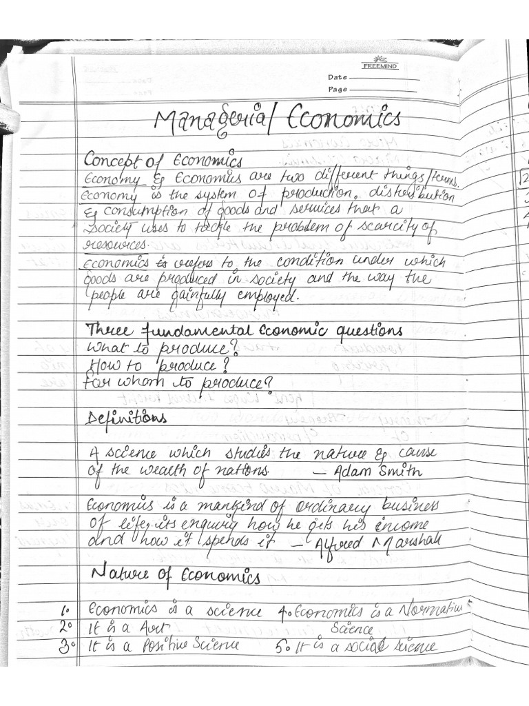 Economics Unit 1 and 2-1530 | PDF