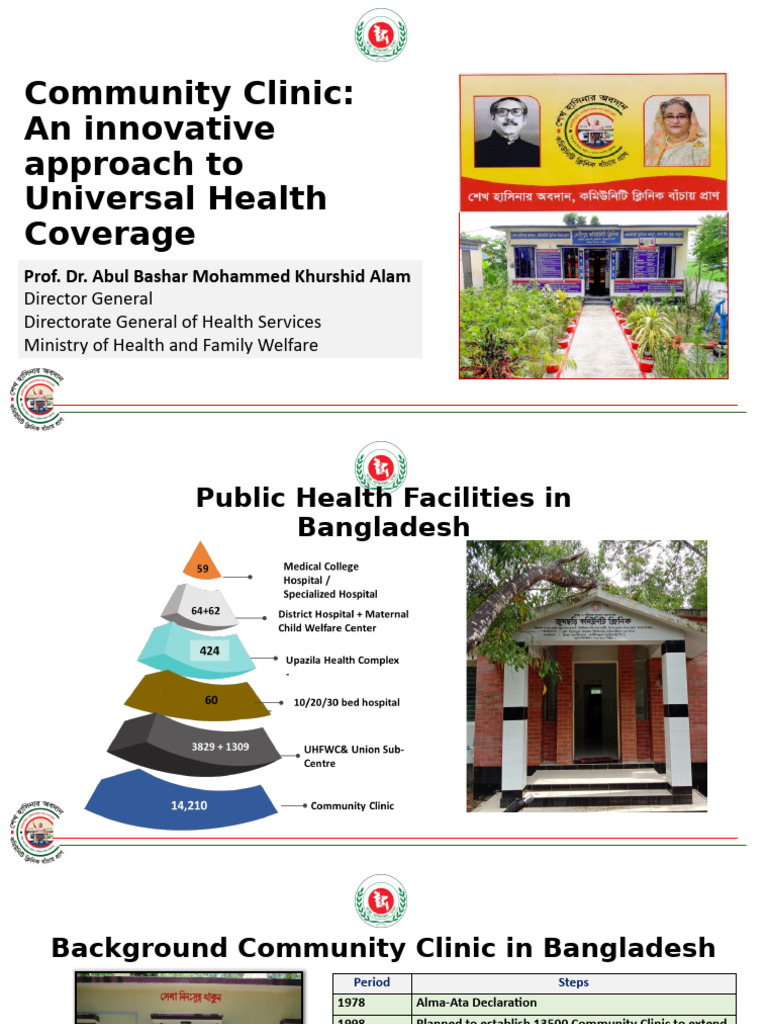 Bangladesh Community Clinics for Health Coverage | PDF | Health Care