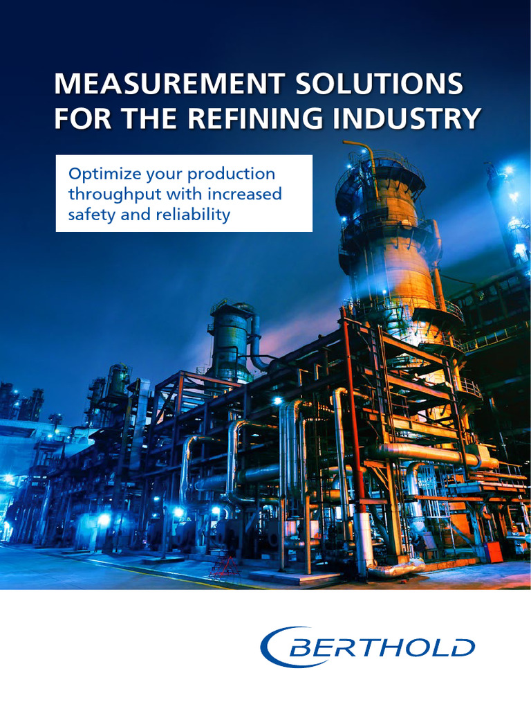 Level Measurement Solutions for Refineries | PDF | Oil Refinery | Water