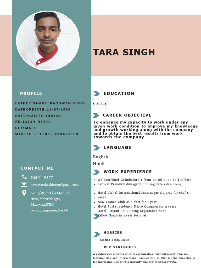 White Simple Student Cv Resume (1) | PDF