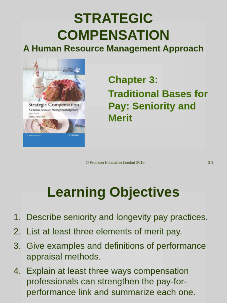 Seniority and Merit Pay Strategies | PDF | Performance Appraisal | Business