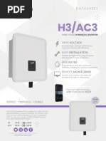 Fox ESS Hybrid Inverter Datasheet | PDF | Power Inverter | Electromagnetism