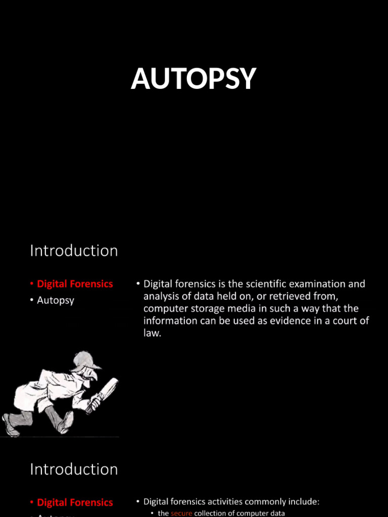 AUTOPSY | PDF