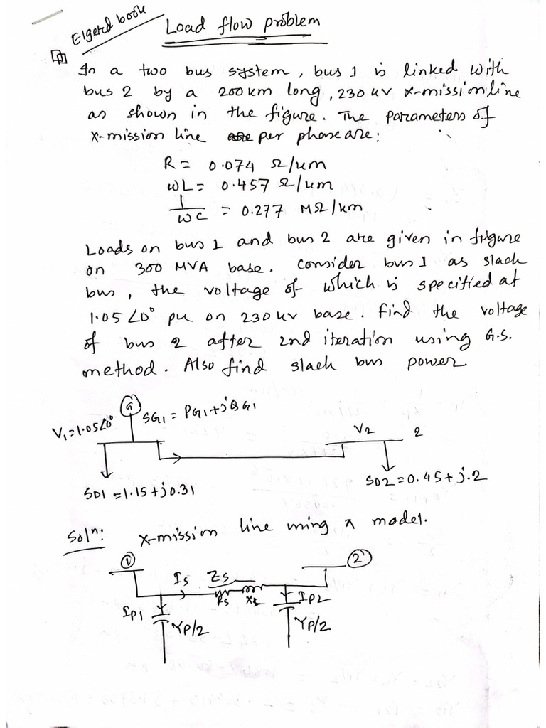 Load Flow Study | PDF