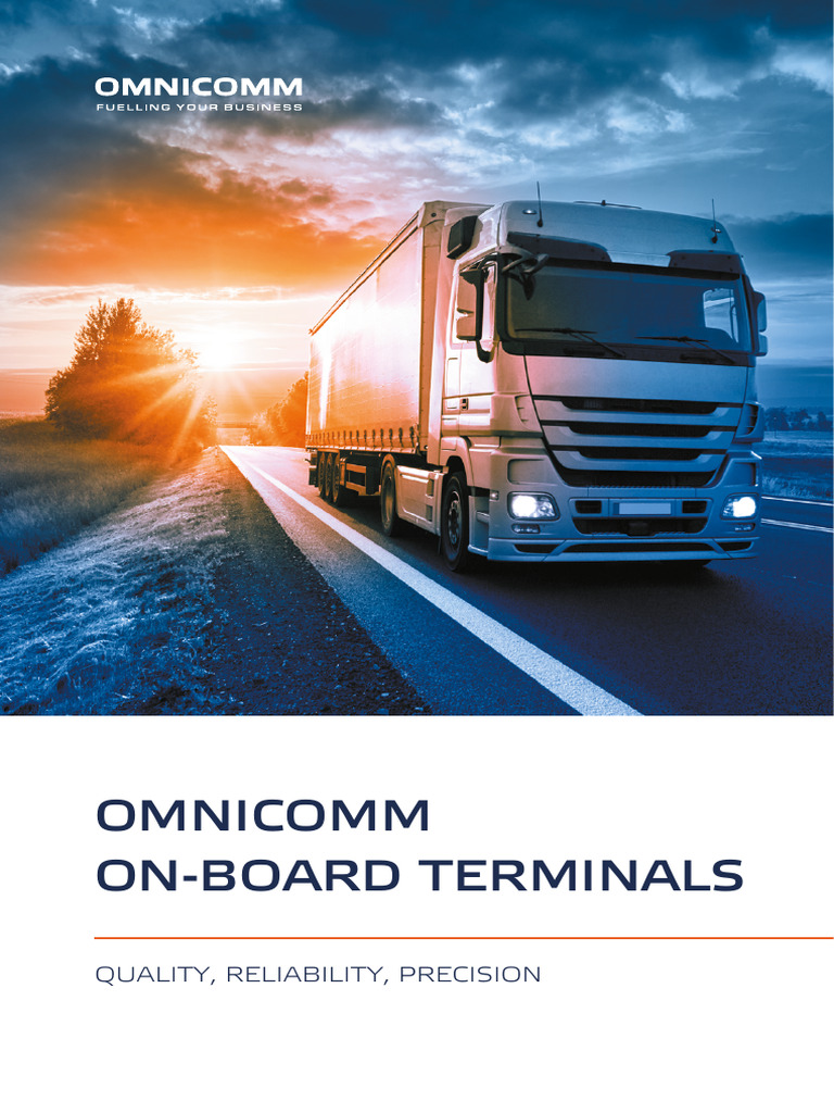 Omnicomm On-Board Terminals Overview | PDF | General Packet Radio ...