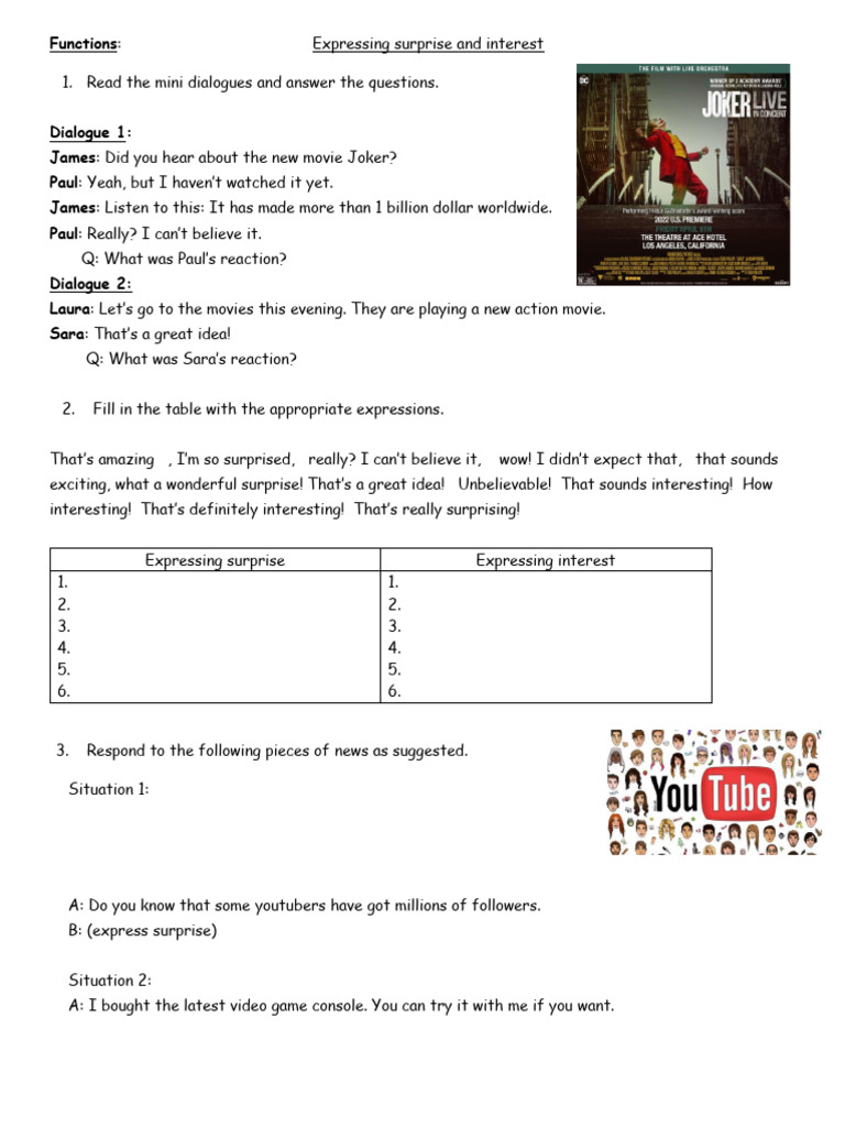 Function Worksheet | PDF
