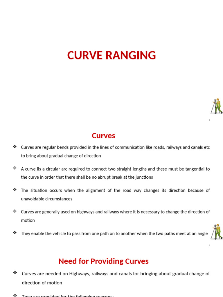 Lecture 3.0 - Curve Ranging | PDF | Tangent | Circle