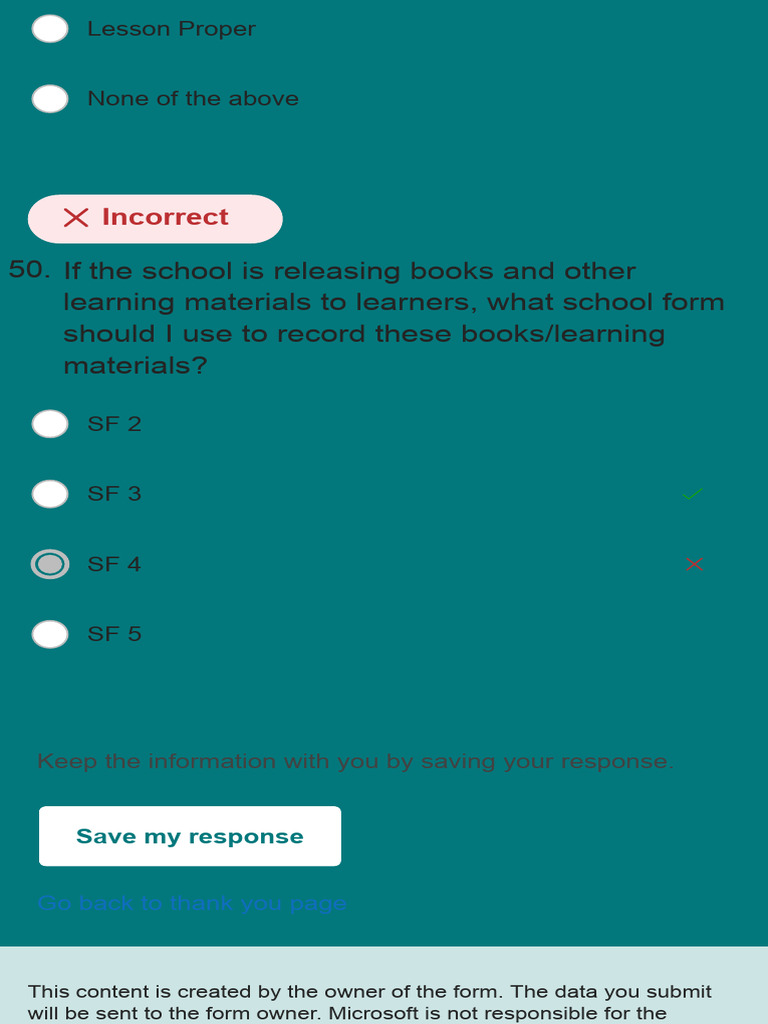 Microsoft Forms | PDF