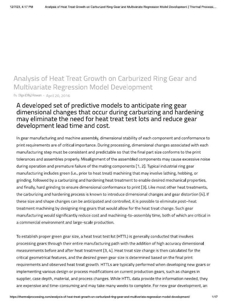 Heat_Treat_Growth_Carburised | PDF