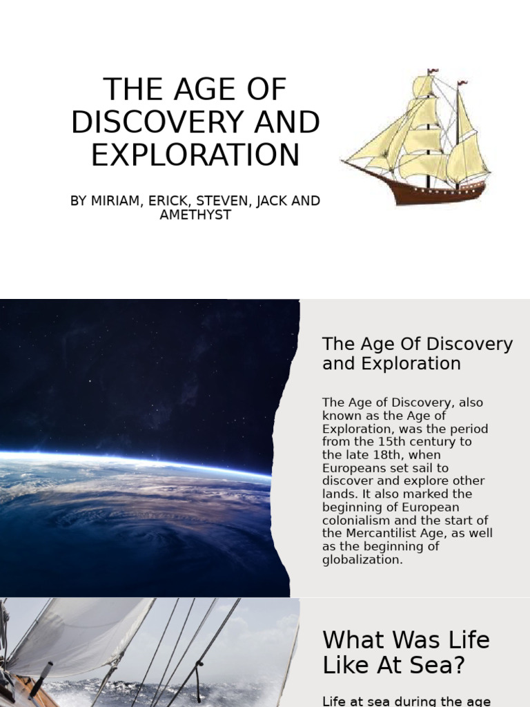 The Age of Discovery and Exploration | PDF