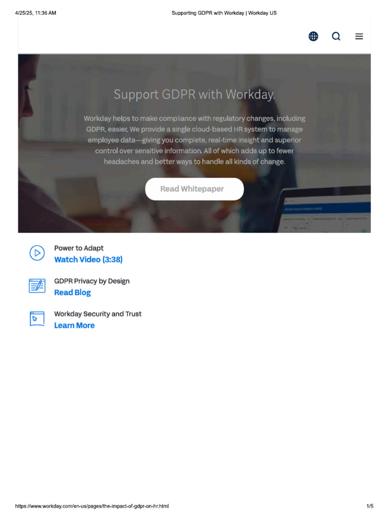 WD GDPR | PDF