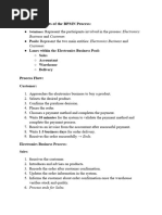 Process Specification | PDF | Inventory | Databases