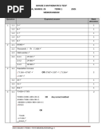 Grade 6 Term 1 Maths Assignment 2024 | PDF | Mathematics