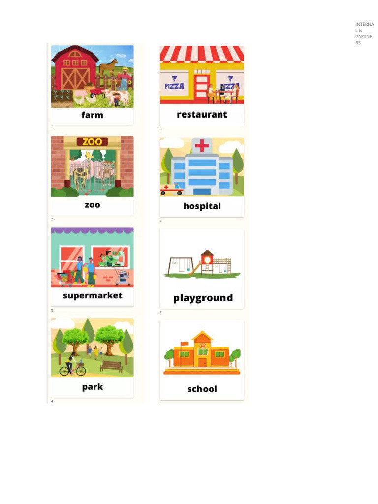 Places in Town | PDF