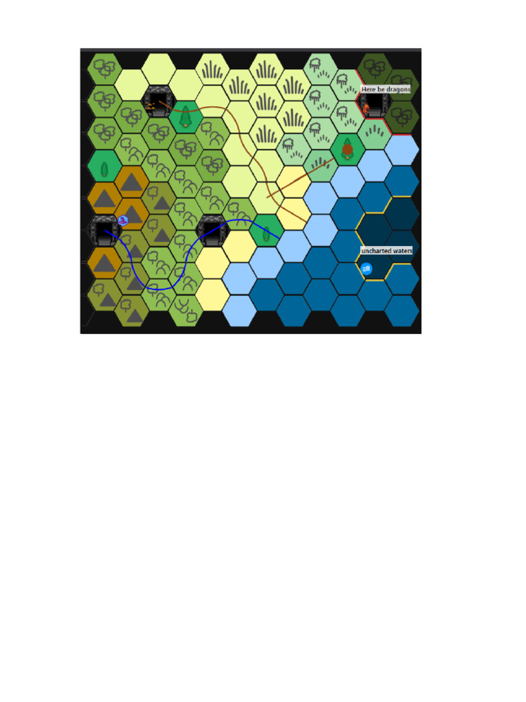 Hex Map 1 | PDF