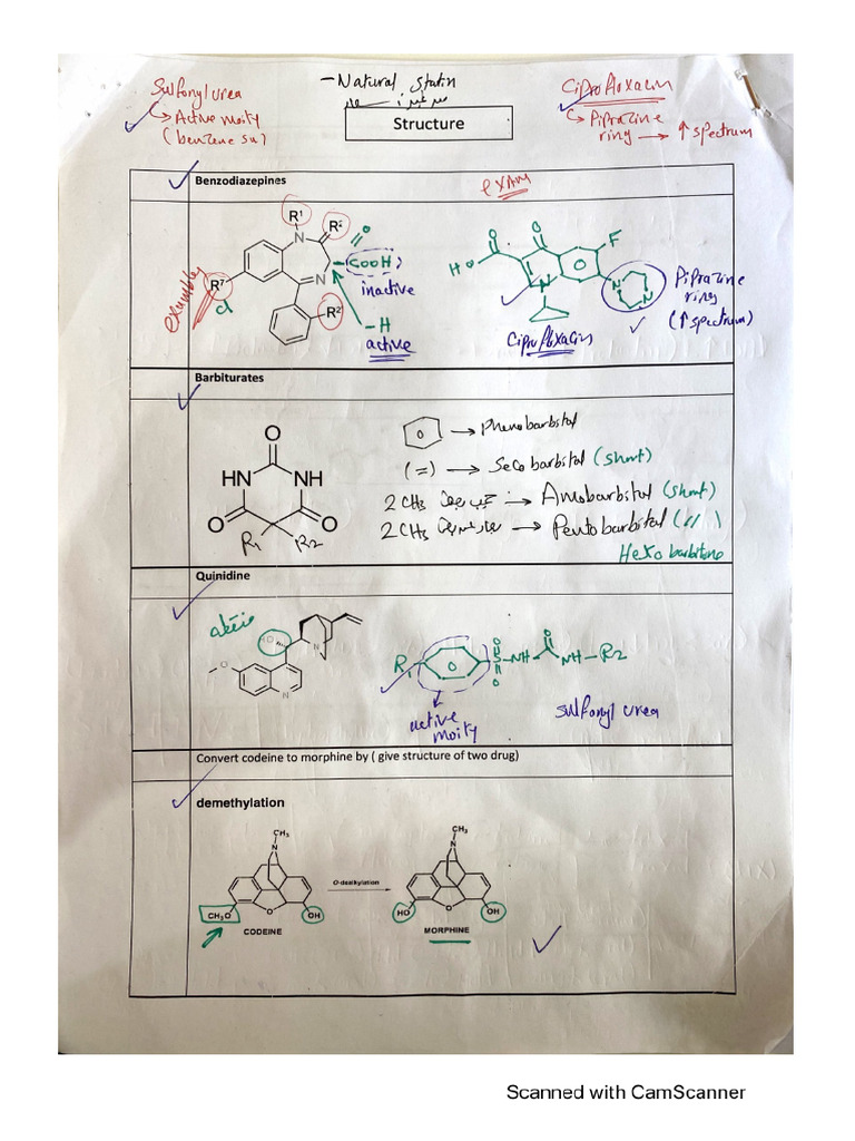 Medicine Structure | PDF