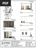 2D Floor Plan in AutoCAD With Dimensions | PDF