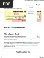 A320 Fault Verification Procedures | PDF | Troubleshooting | Vehicle Parts