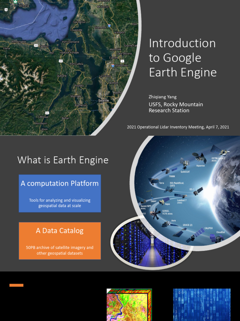 Introduction to Google Earth Engine | PDF | Data | Computing