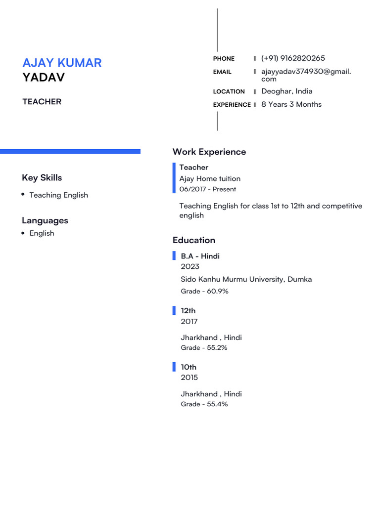 Yadav: Ajay Kumar | PDF