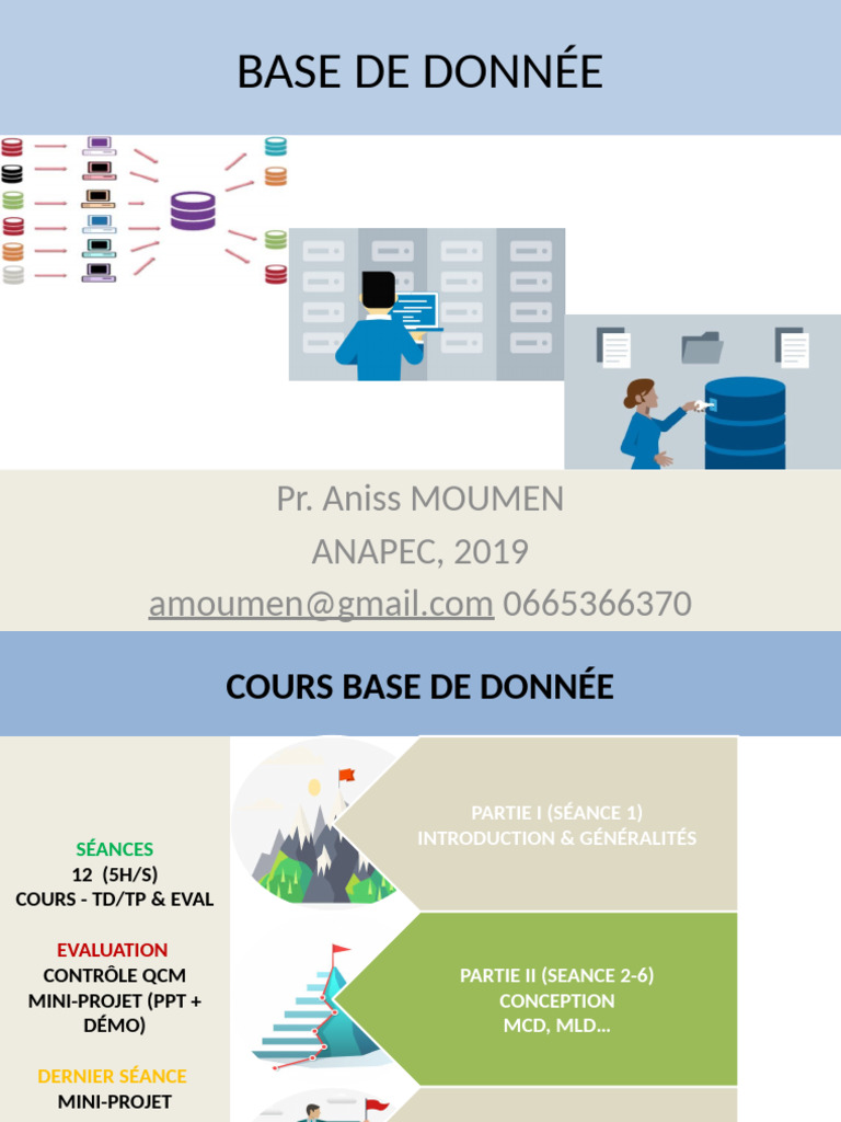 COURS BASE DE DONNÉE - PARTIE II | PDF | Métadonnées | Base de données relationnelle