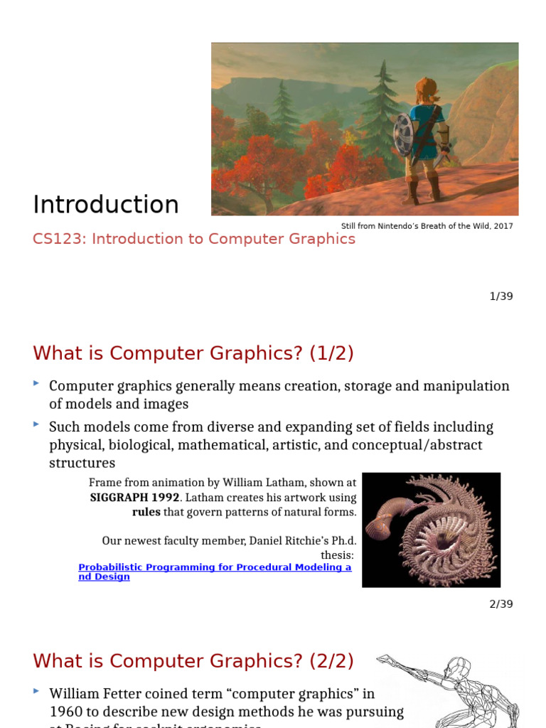 CGLecture 02 Interactive Graphics-1 | PDF | Graphics Processing Unit | Computer Graphics