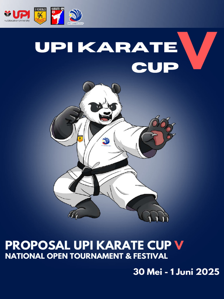 UPI Karate Cup V 2025: Kejuaraan Nasional | PDF