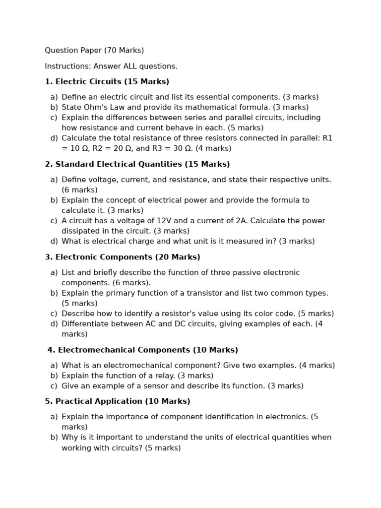 Basic Electronics | PDF