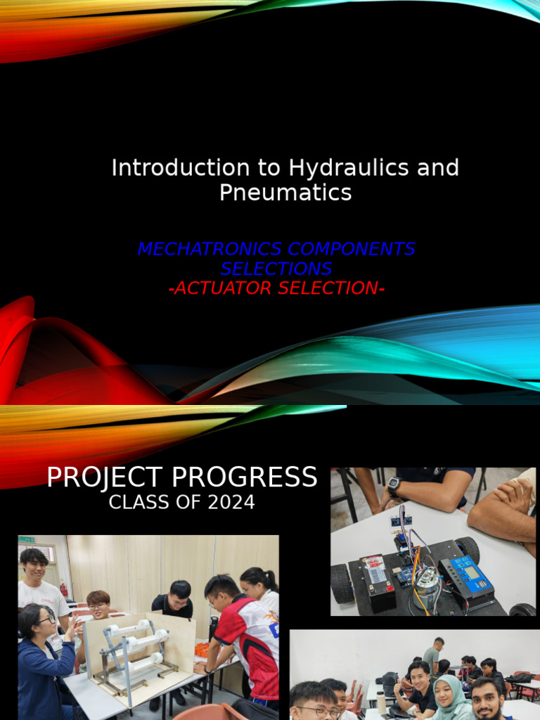 Mechatronics Actuator Selection Guide | PDF | Actuator | Pump