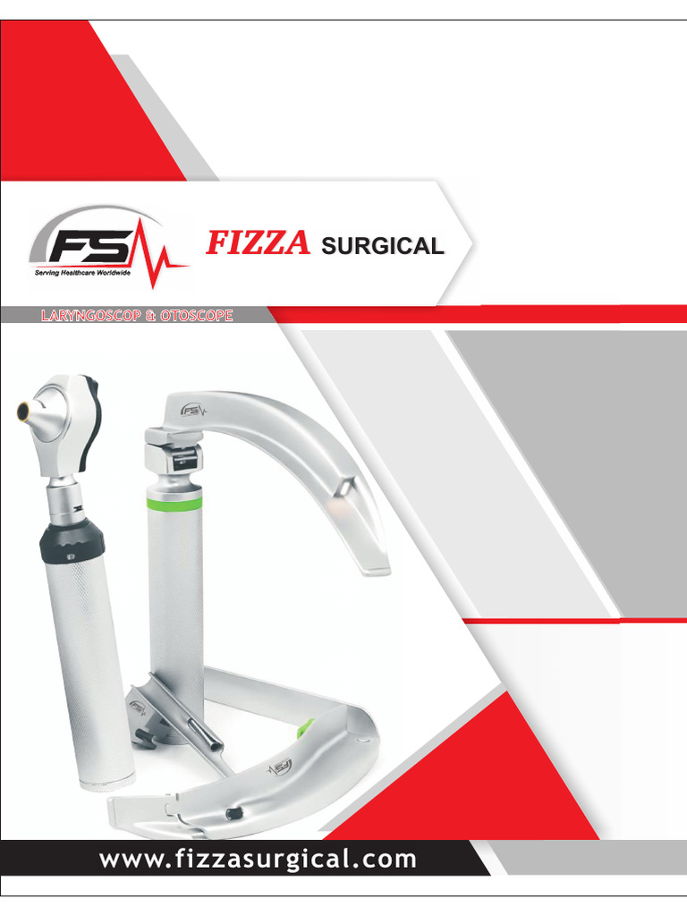 Fizza Surgical: Laryngoscopes & Instruments | PDF | Manufactured Goods ...