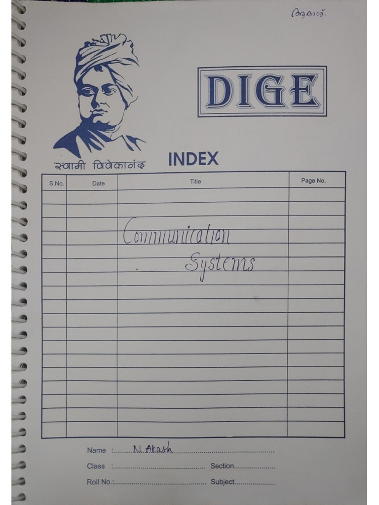 Ace Communication Systems Notes (1) | PDF