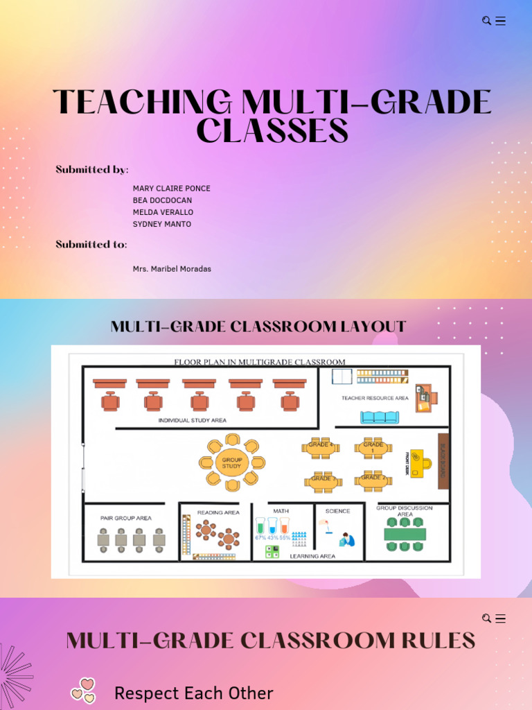 Multi-Grade Classroom Teaching Guide | PDF | Learning | Cognition