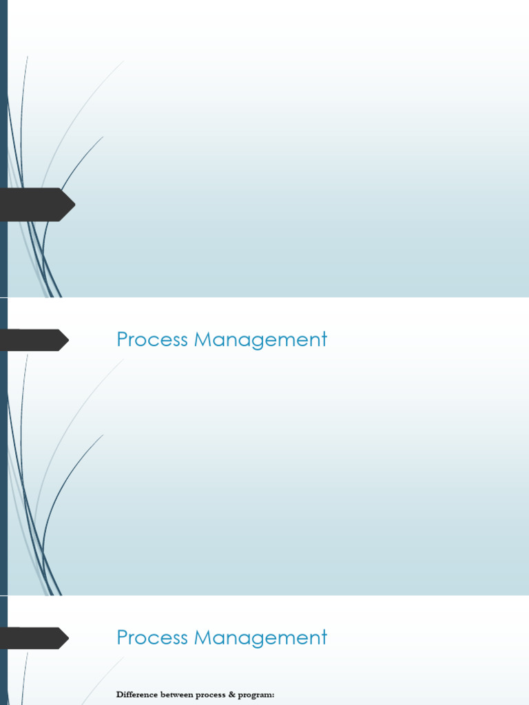 Os Module2 by Divya Miss | PDF | Process (Computing) | Scheduling (Computing)