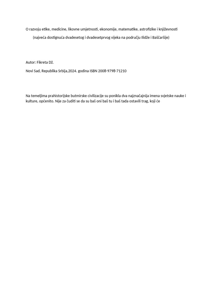 O Razvoju Etike | PDF