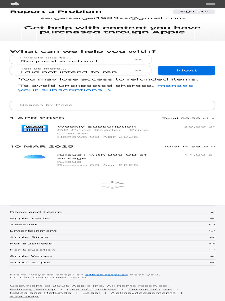 Report A Problem | PDF