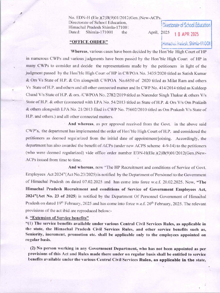 ACP Court Case | PDF