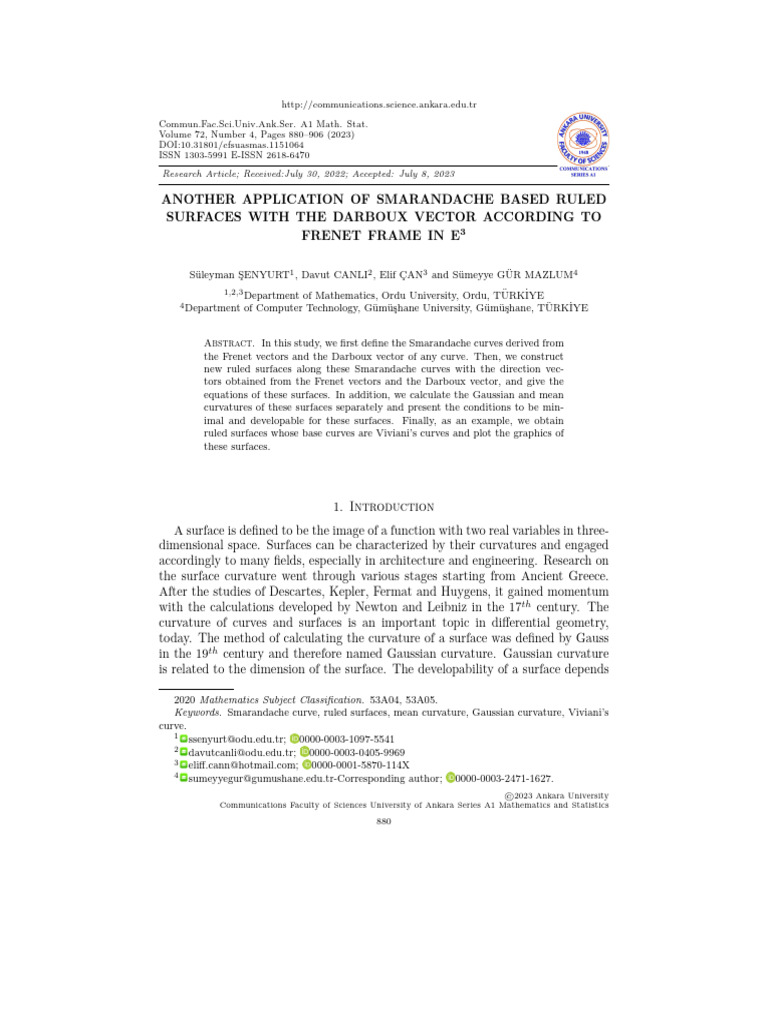 Another Application of Smarandache Based Ruled Surfaces With the ...