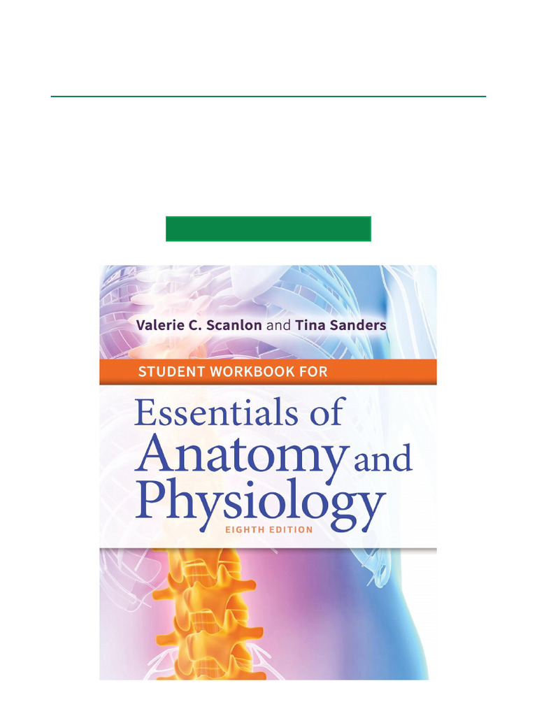 Student Workbook For Essentials of Anatomy and Physiology - Eighth ...