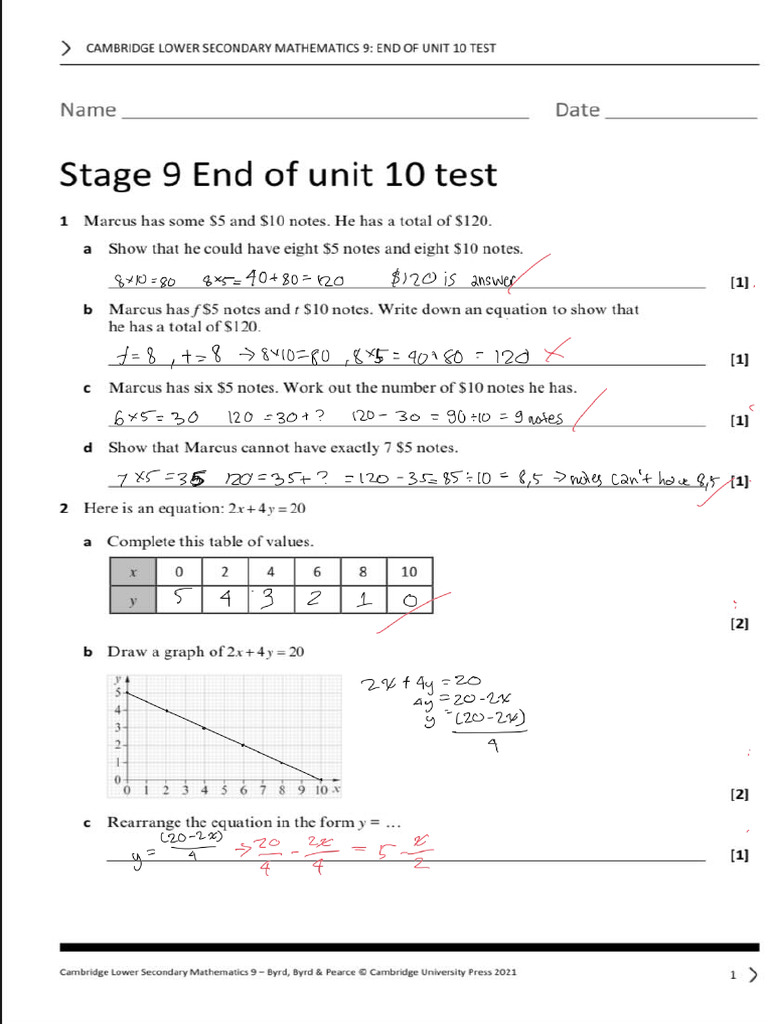 Test Unit 10 | PDF