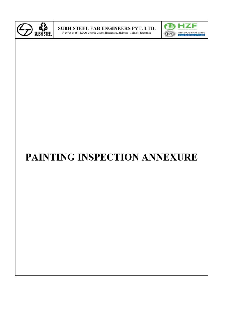 Ssfe-L&t-Paint Annexure-05 | PDF | Building Engineering