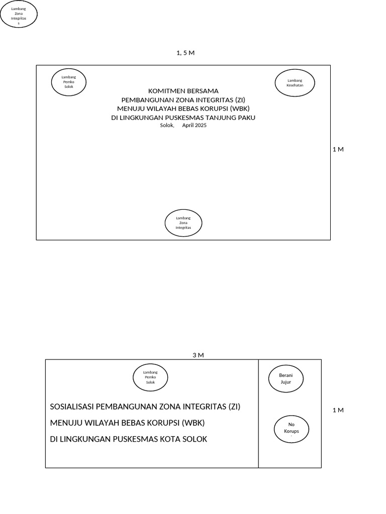 Spanduk Sosialisasi Zi | PDF
