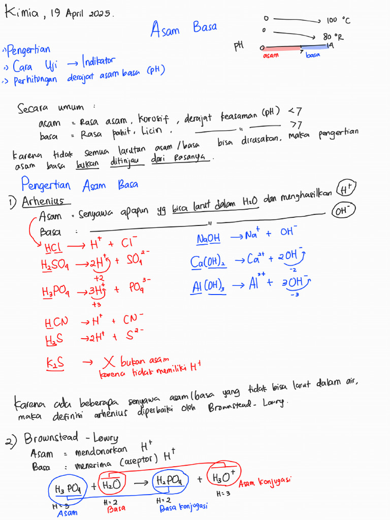 Kimia 19 April Asam Basa | PDF