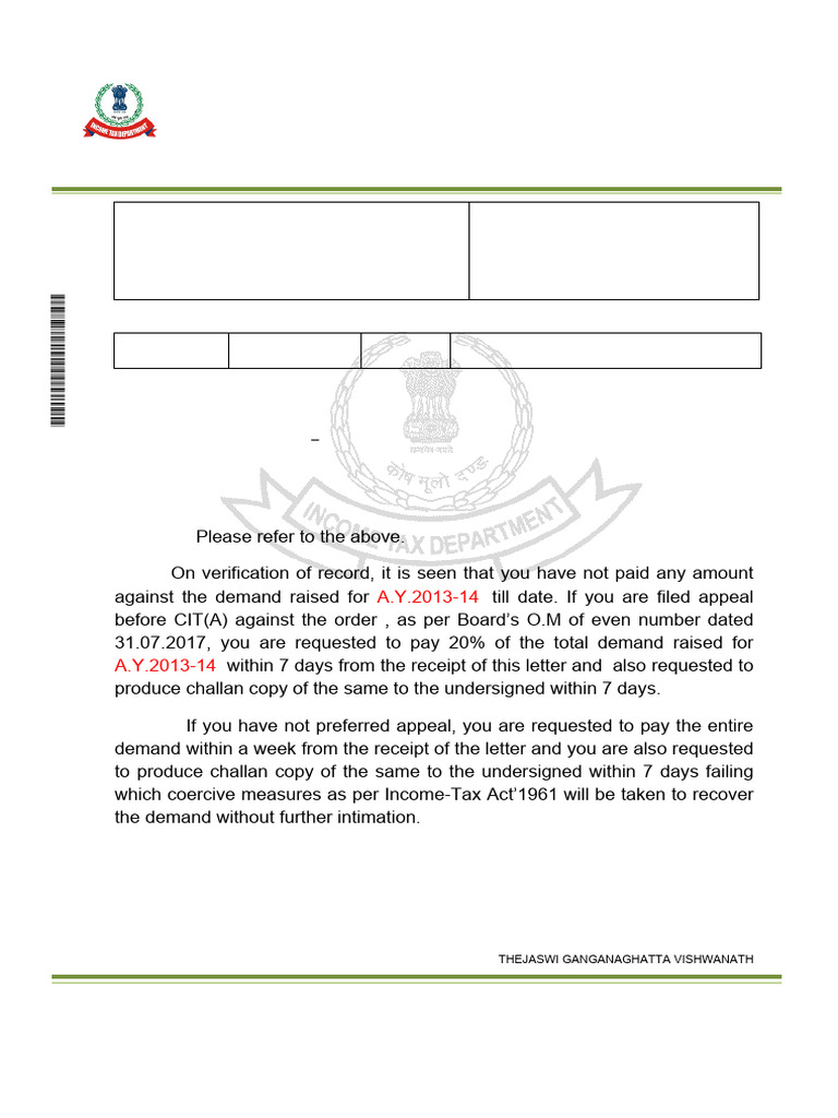 AACCR7681P - Issue Letter - 1024921284 (1) - 10022020 | PDF | Income ...