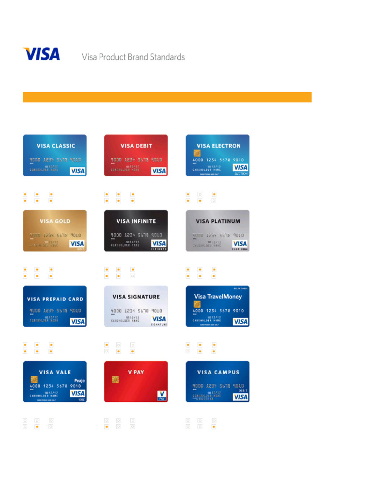 1.0 Consumer Products | PDF | Visa Inc. | Debit Card