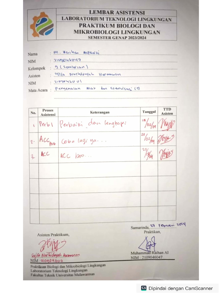 Lembar Asis Modul 1 | PDF