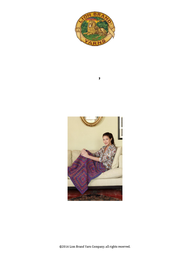 Coperta Uncinetto Granny Grandi | PDF | Crafts | Crochet