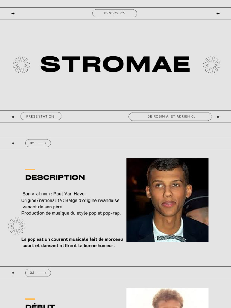 Stromae : Origines et Actualités 2025 | PDF