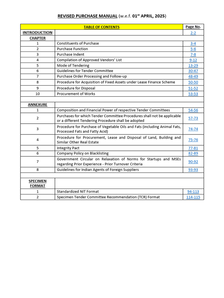 Revised Procurement Manual 2025 | PDF | Auction | Procurement