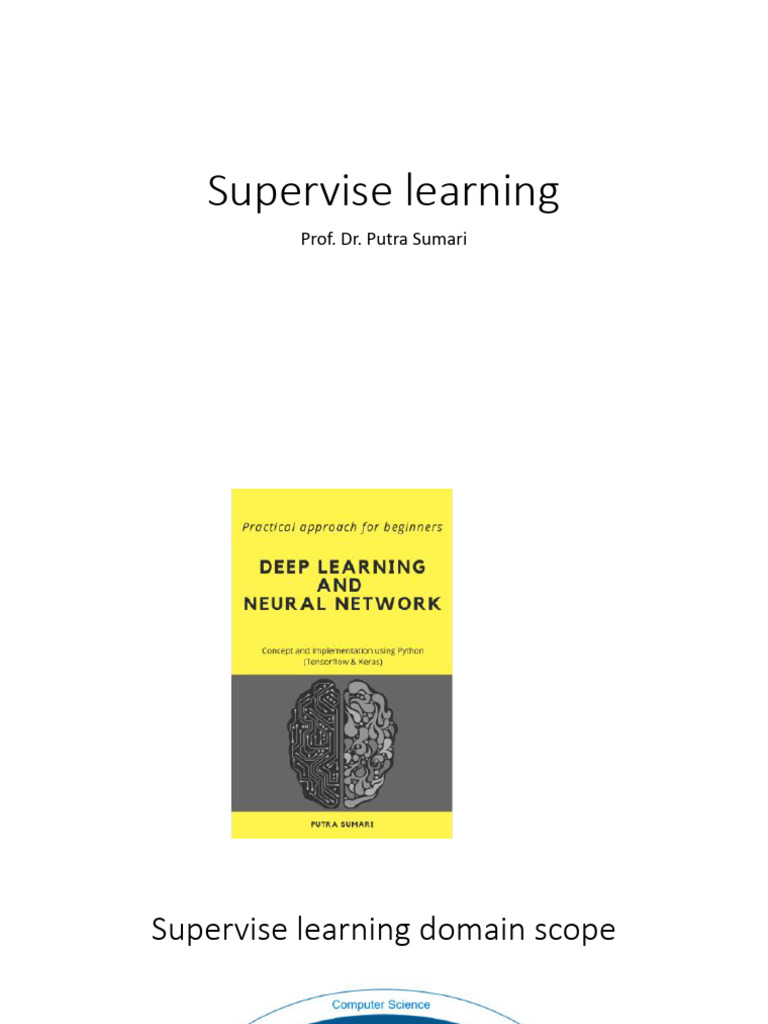 Supervise Learning Lecture 3 | PDF | Support Vector Machine | Information Science
