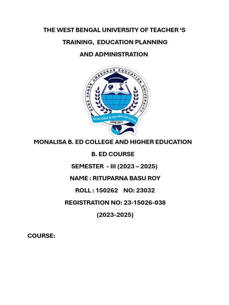 B.Ed Practicum Overview 2023-2025 | PDF